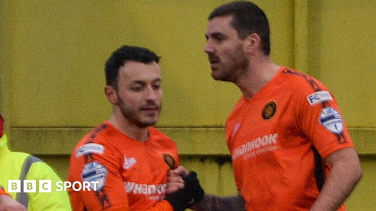 Irish Premiership: Jonny Frazer double helps Carrick Rangers to 3-1 win ...
