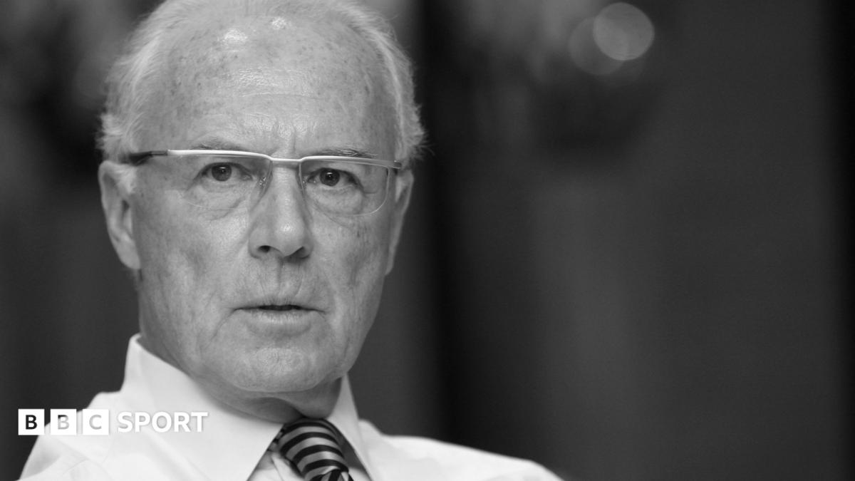 Franz Beckenbauer death: German football legend dies aged 78 - tributes ...