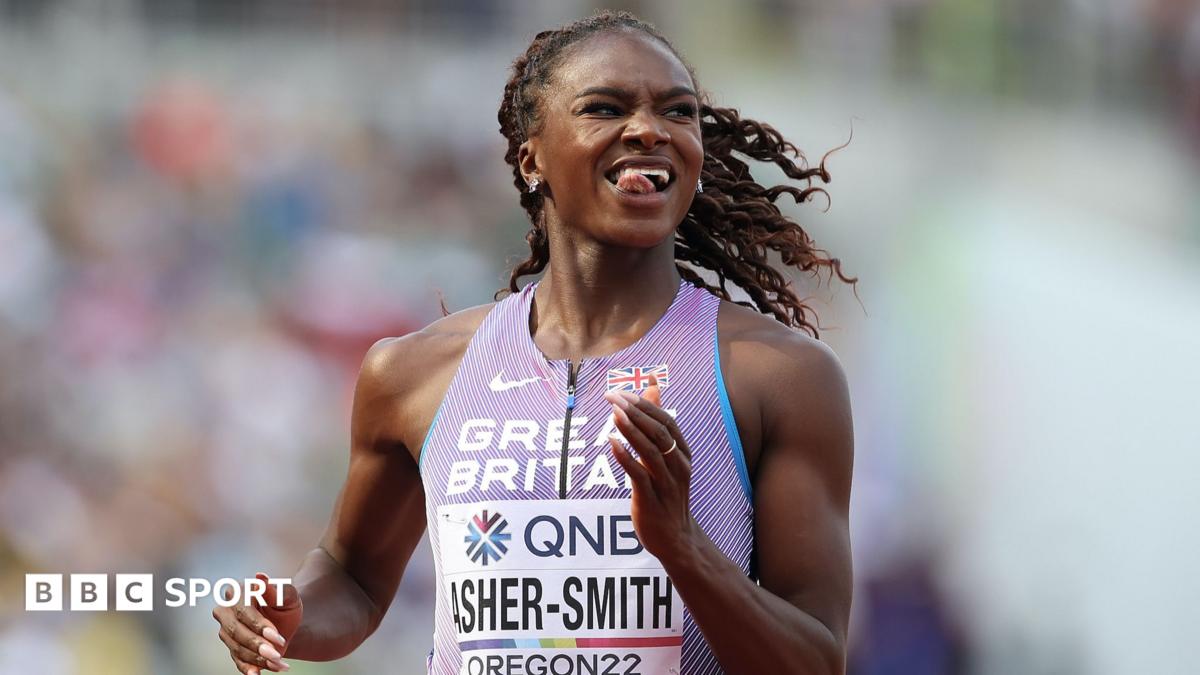 World Athletics Championships: Dina Asher-Smith sets fastest time in ...