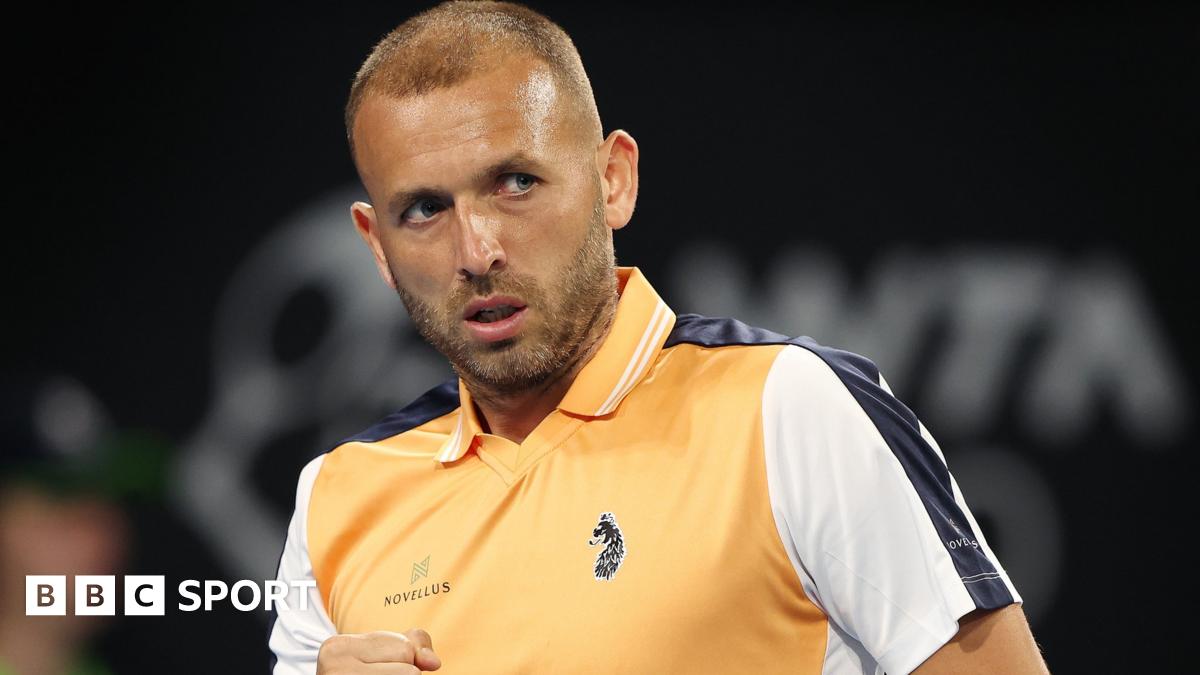 Adelaide International: Britain's Dan Evans wins on return from injury ...