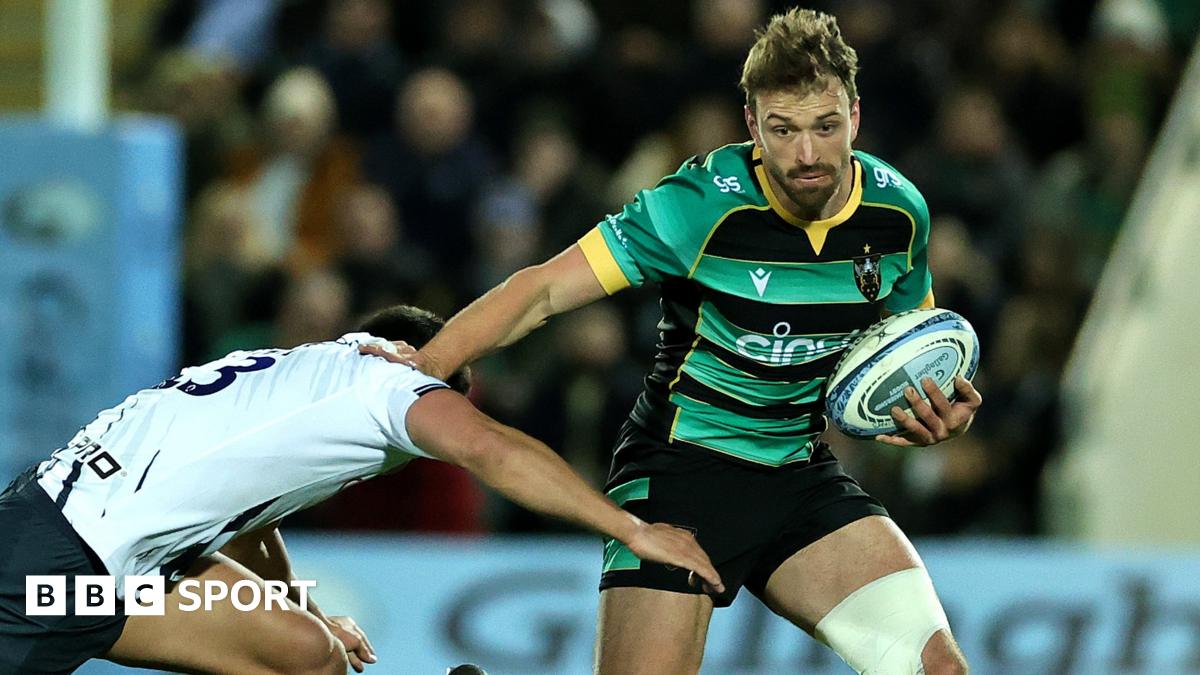Premiership: Northampton 41-30 Saracens - James Ramm double helps ...