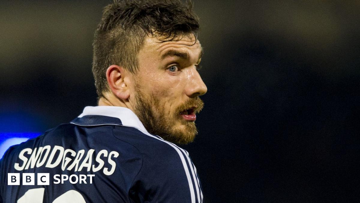 Robert Snodgrass: Ex-Scotland cap announces retirement aged 36 - BBC Sport