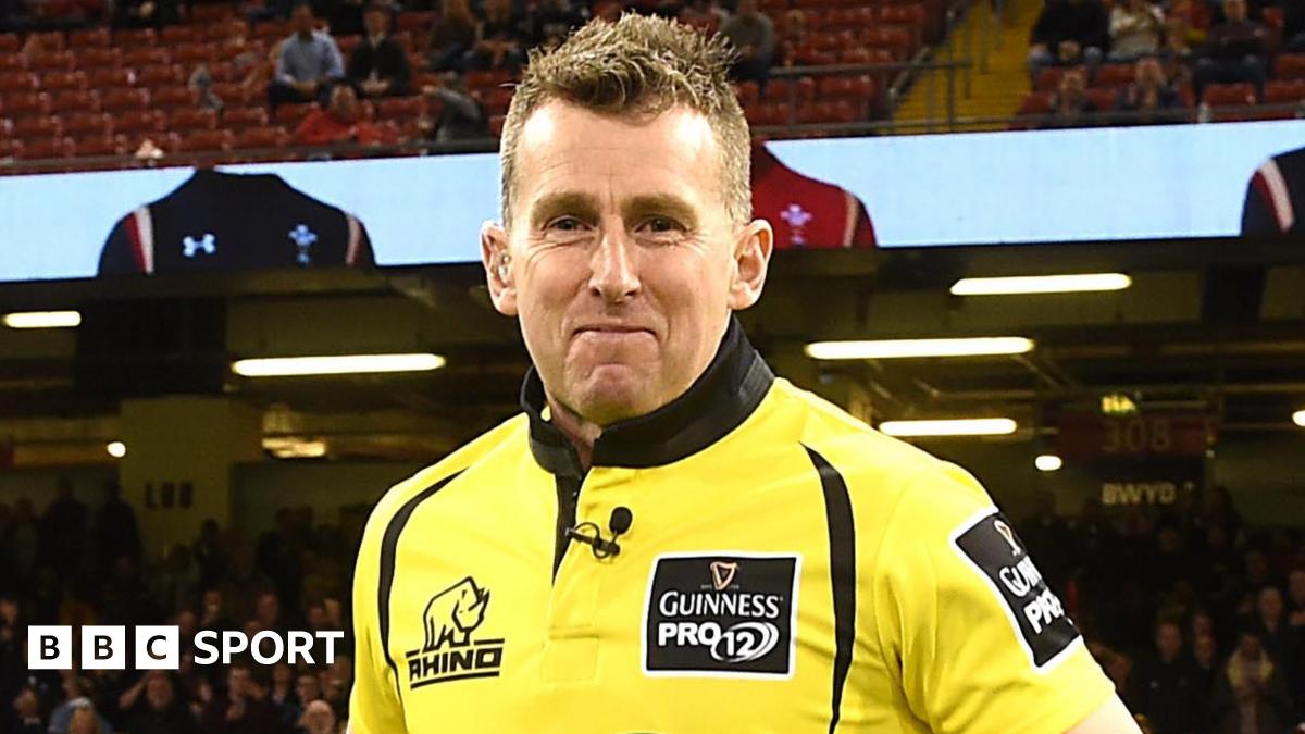 Nigel Owens: Welsh referee proud to reach European milestone - BBC Sport