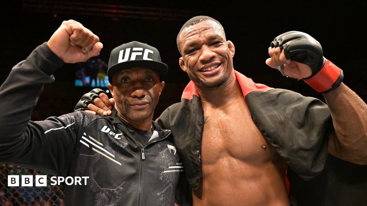 UFC: Jailton Almeida beats Derrick Lewis on points in Sao Paulo - BBC Sport