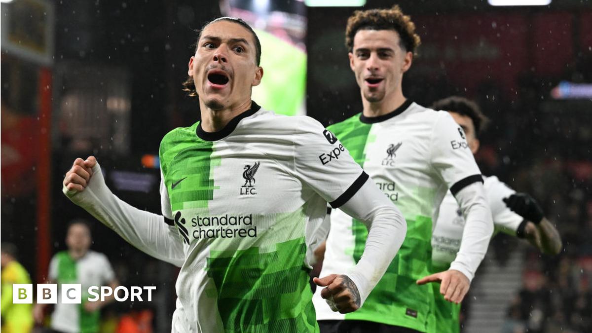 Bournemouth 0-4 Liverpool: Reds go five points clear at the top of ...