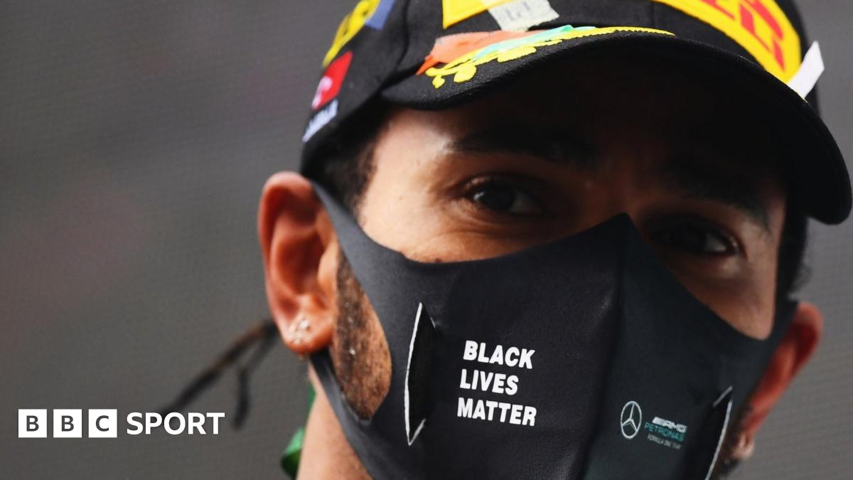 Lewis Hamilton to race on in Formula 1 to 'push for equality' - BBC Sport