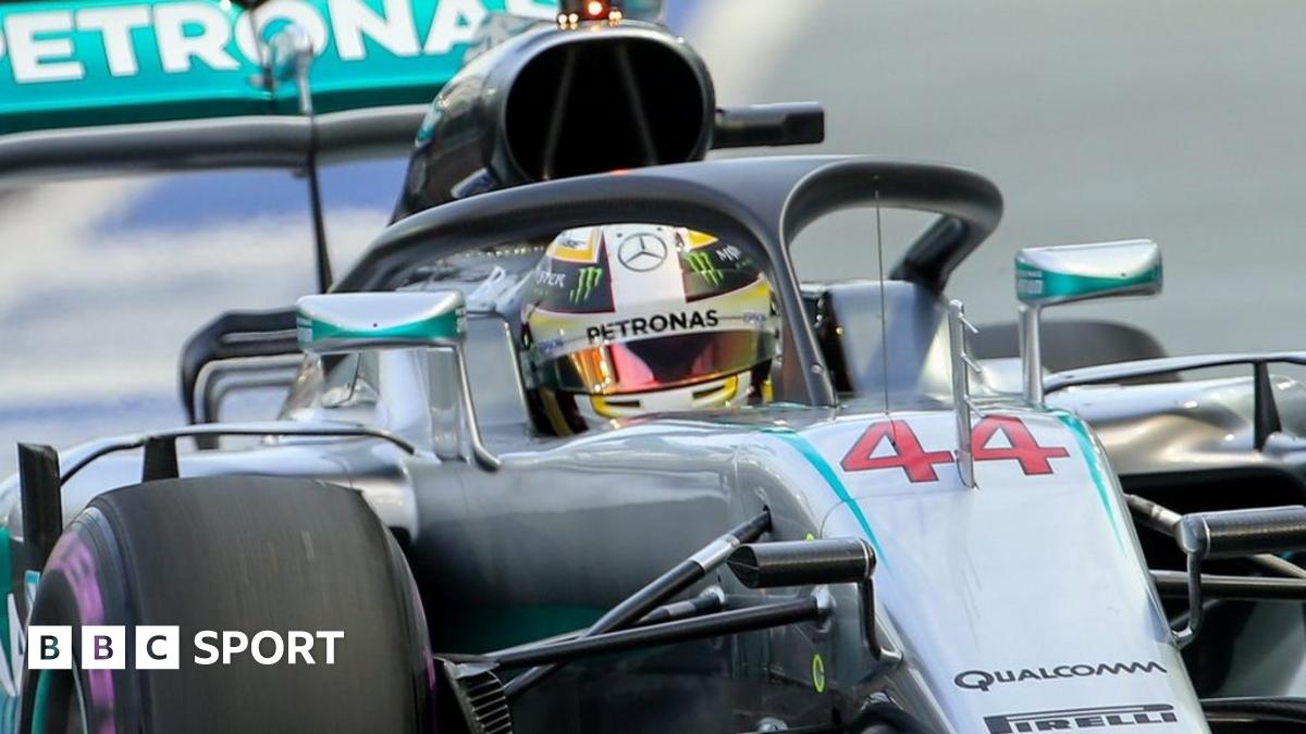 Lewis Hamilton 'barely noticed' cockpit halo during Singapore practice ...