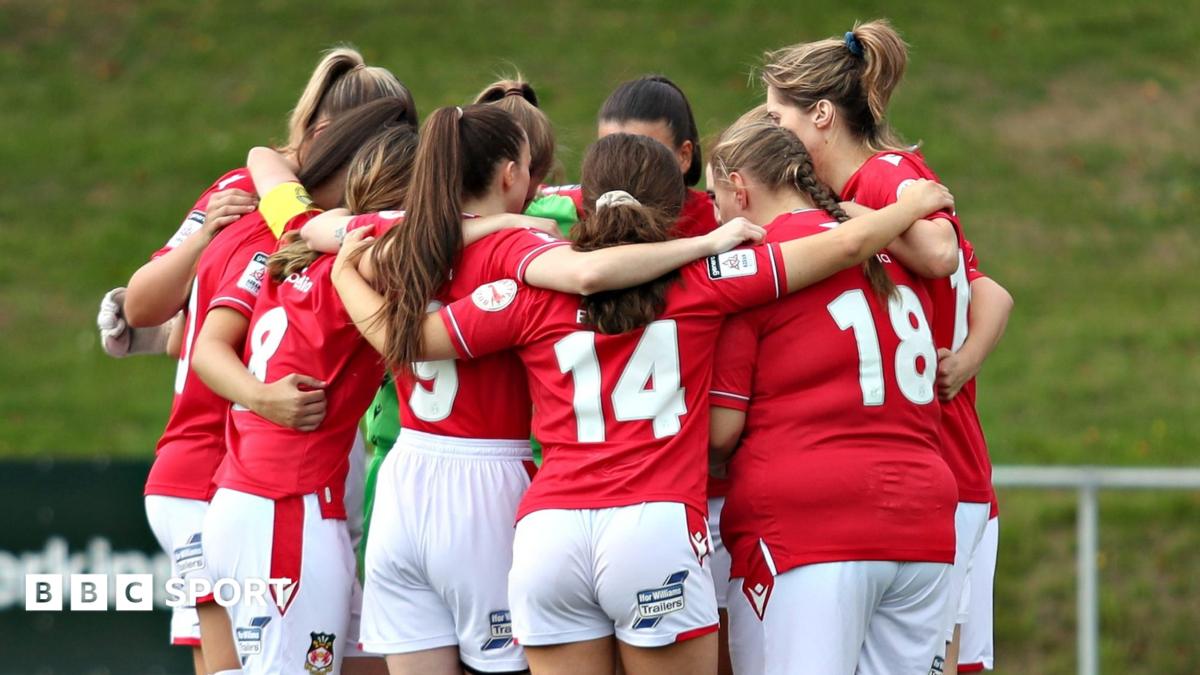 Wrexham Women to turn semi-professional if they reach top flight - BBC ...