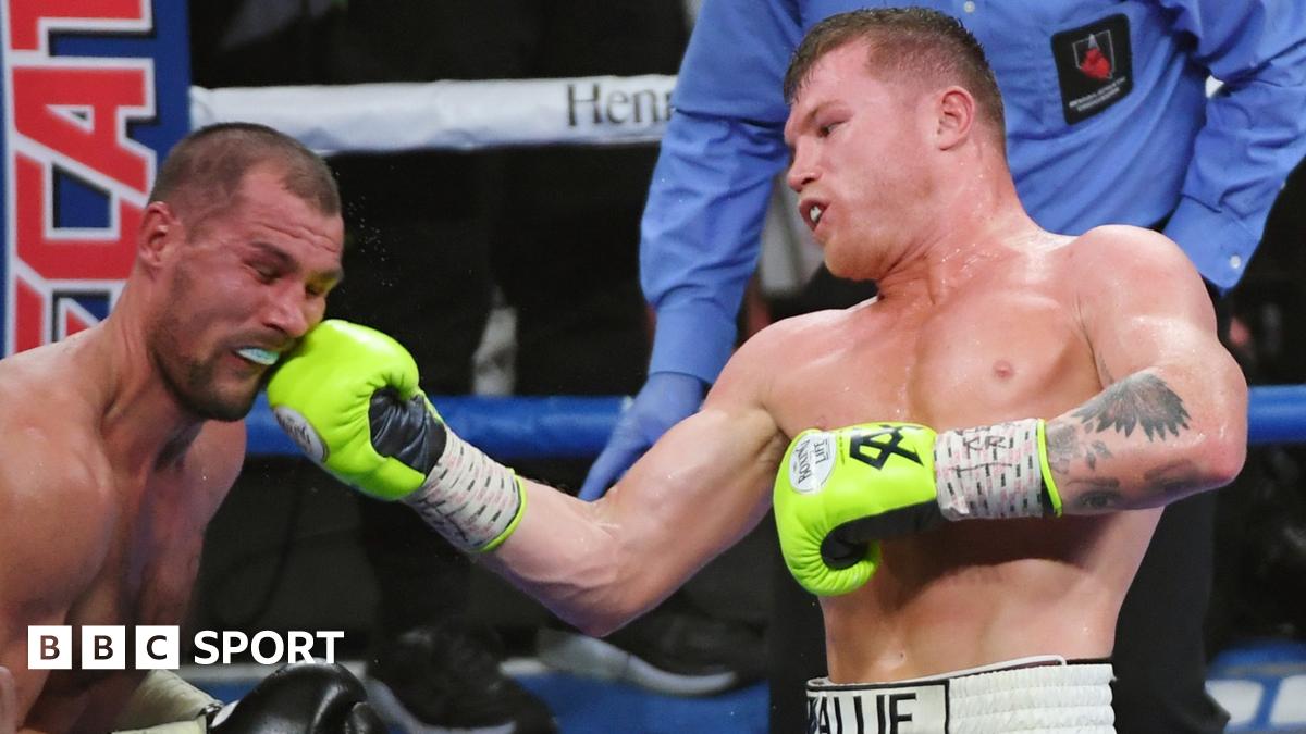 Saul 'Canelo' Alvarez beats Sergey Kovalev for WBO light-heavyweight ...