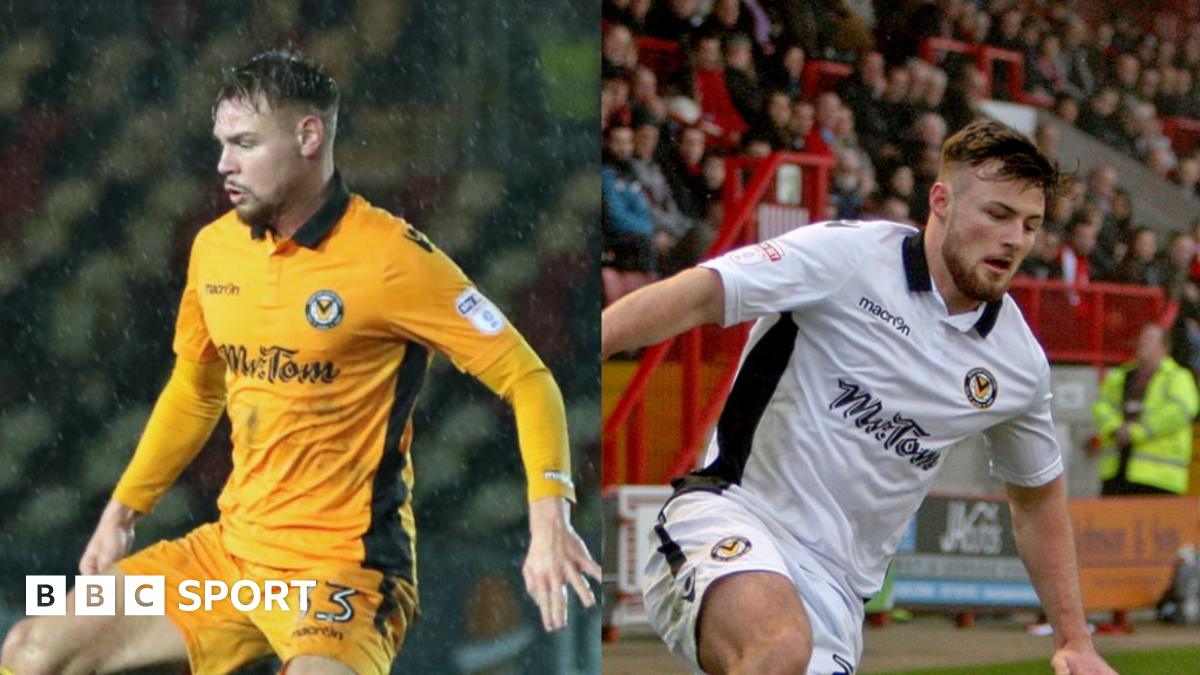 Newport County: Club release Jack Jebb and Josh O'Hanlon after short ...