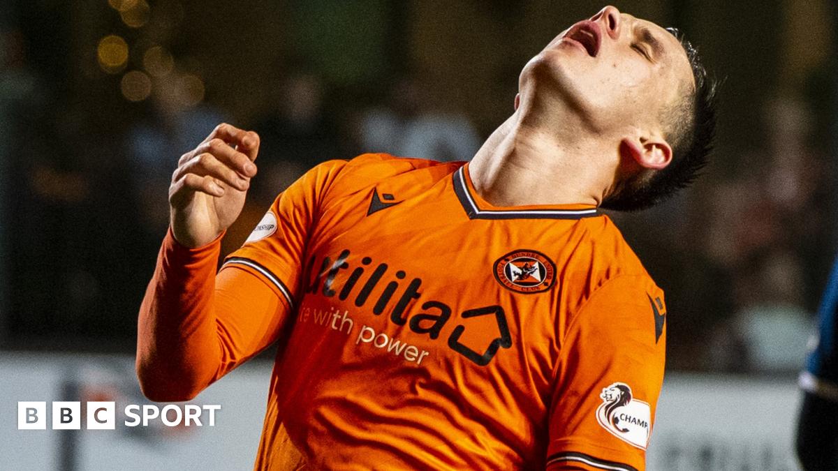 Dundee United 1-1 Dundee: Hosts stretch lead at top despite being held ...