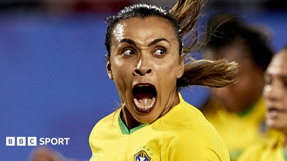 Women's World Cup: Brazil forward Marta breaks men's and women's ...