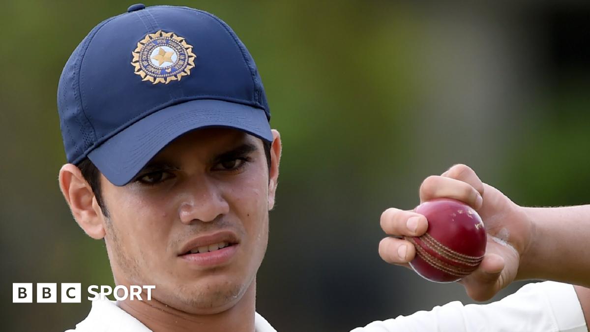 Arjun Tendulkar: Son of Indian cricket legend Sachin scores century on ...