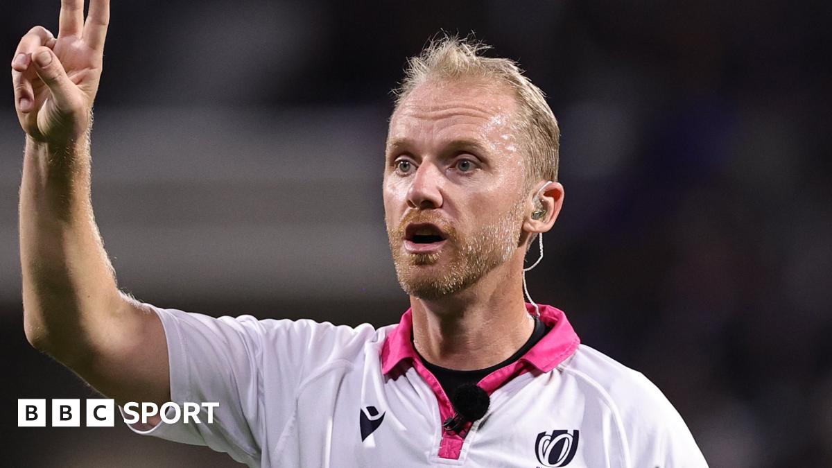 Wayne Barnes: World Cup final referee announces retirement following ...