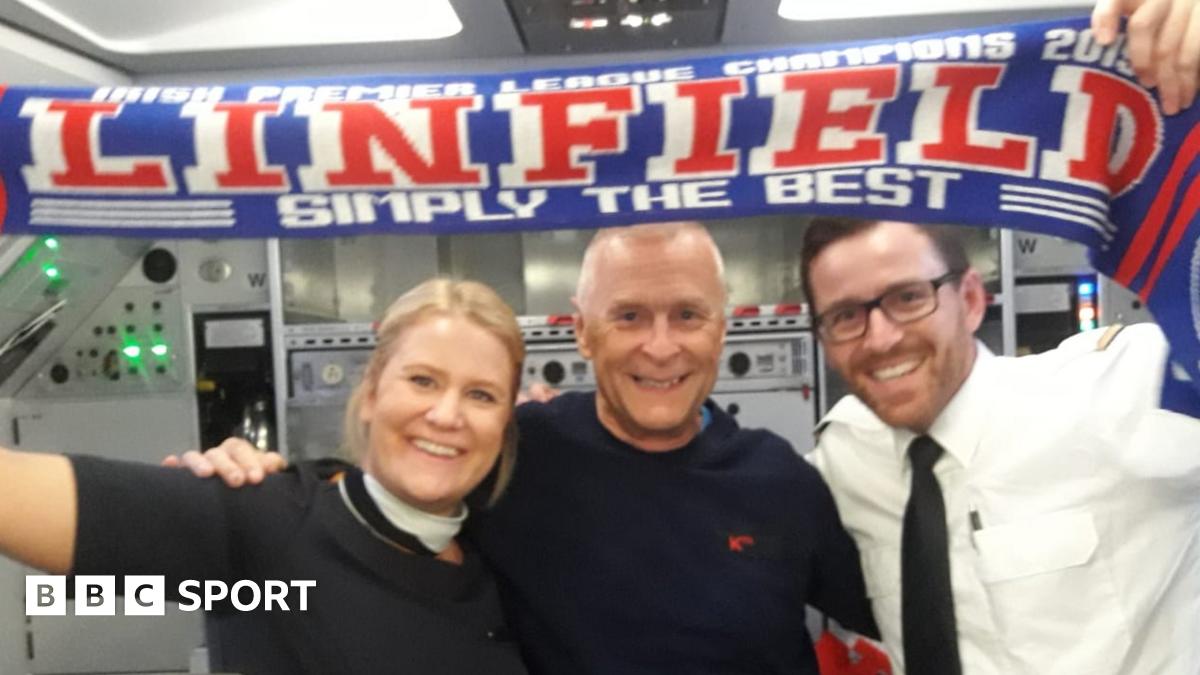 Linfield fan's diary: From Belfast to Baku - BBC Sport