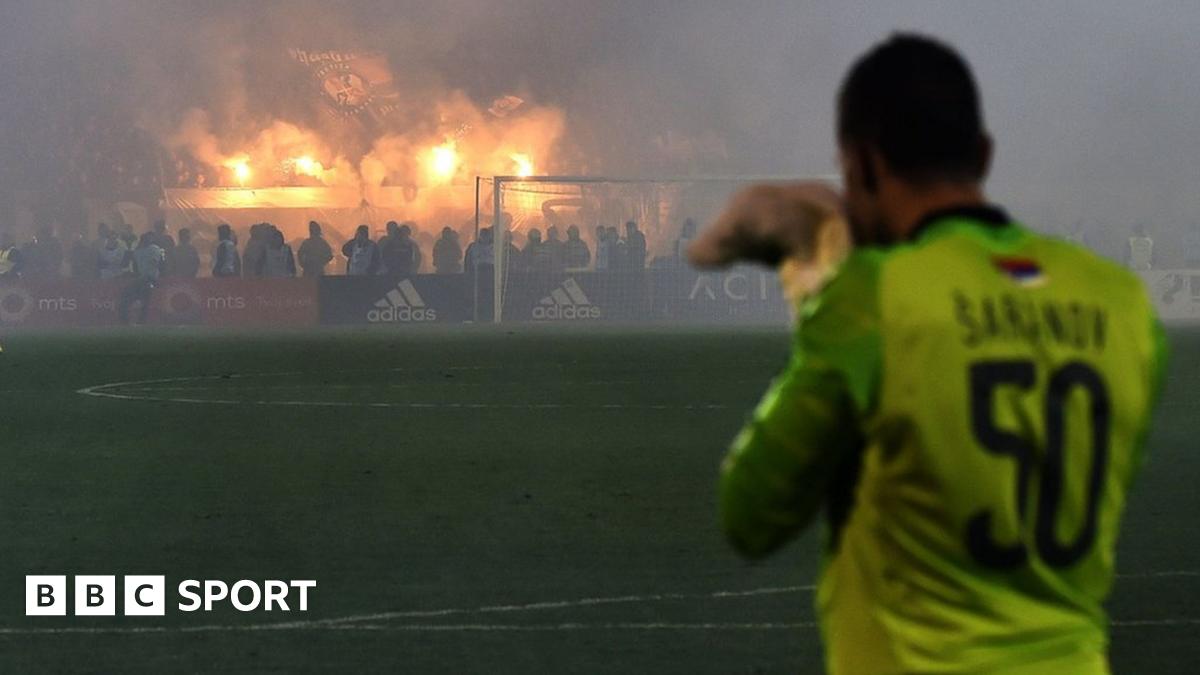 Red Star beat Partizan in Belgrade derby - BBC Sport