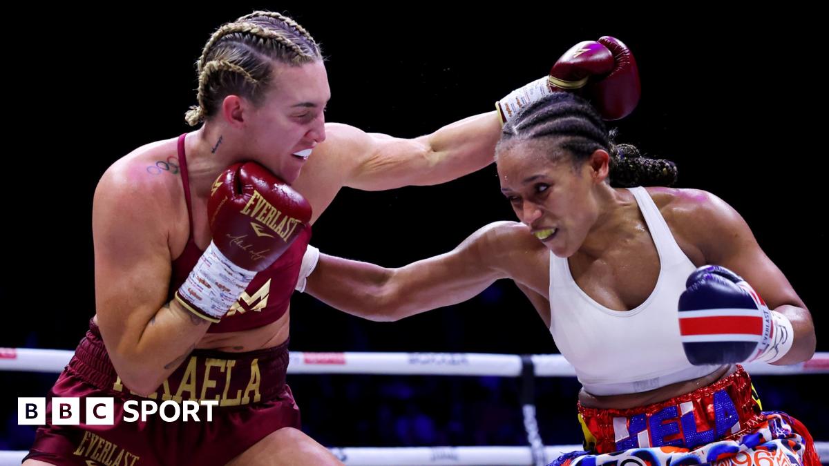 Natasha Jonas v Mikaela Mayer: Briton retains welterweight world title ...