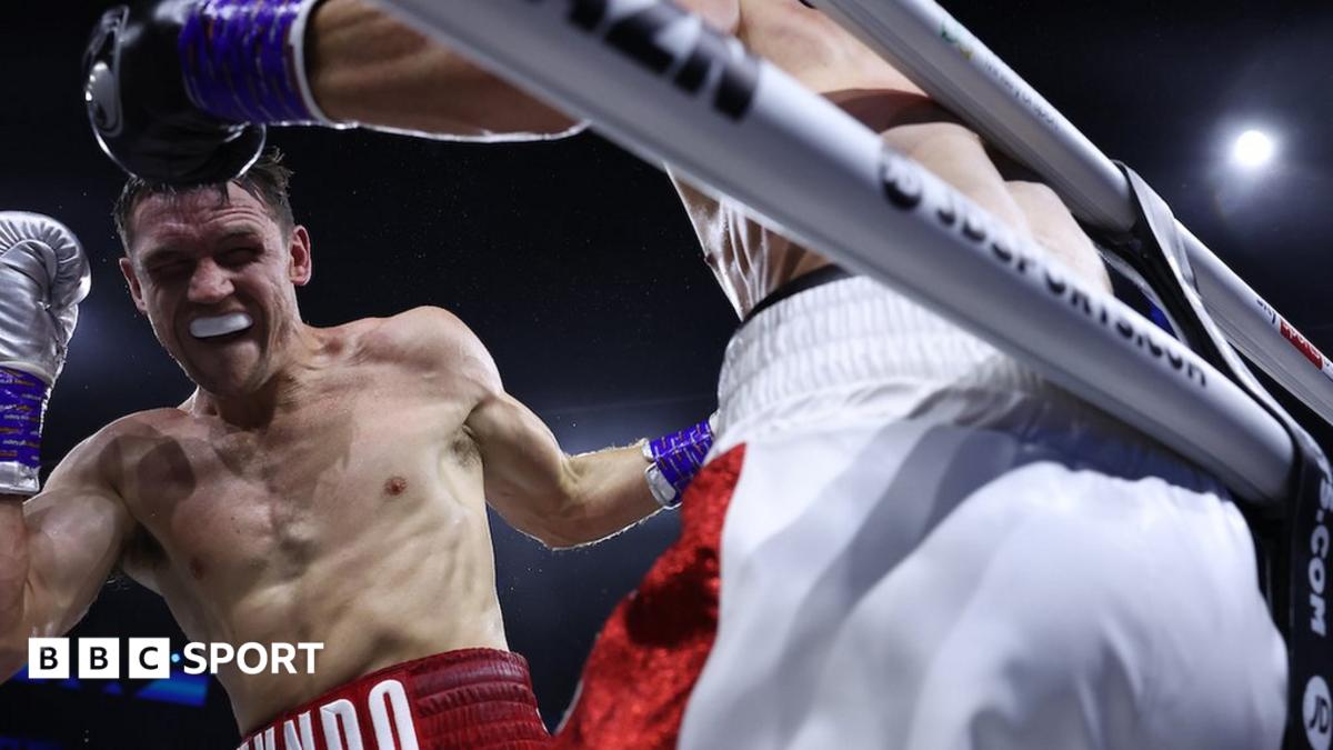 British light-heavyweight Callum Smith knock out Mathieu Bauderlique in ...