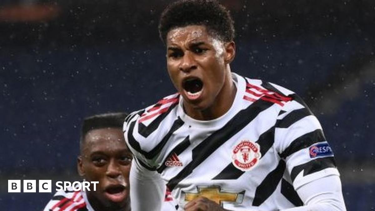 Paris St-Germain 1-2 Man Utd: Marcus Rashford hits late winner - BBC Sport