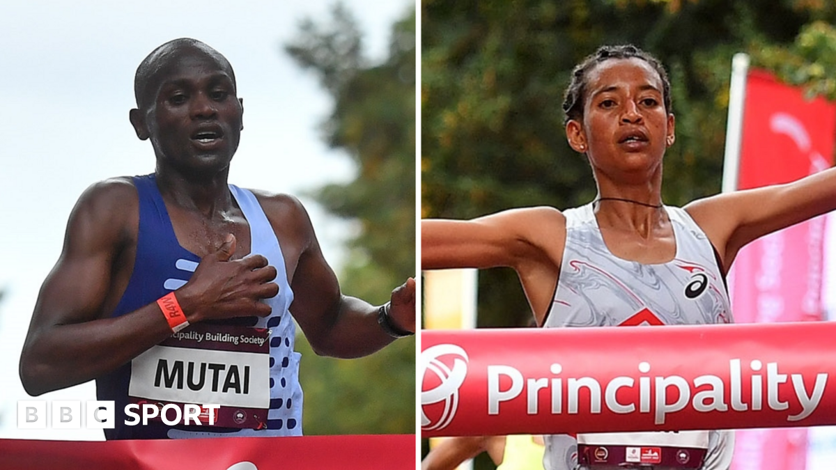 Cardiff Half Marathon: Vincent Mutai and Mestawut Fikir win 2023 titles - BBC Sport