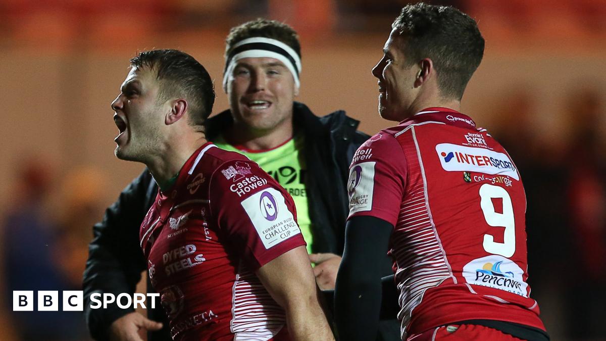 European Challenge Cup: Scarlets 20-16 London Irish - BBC Sport