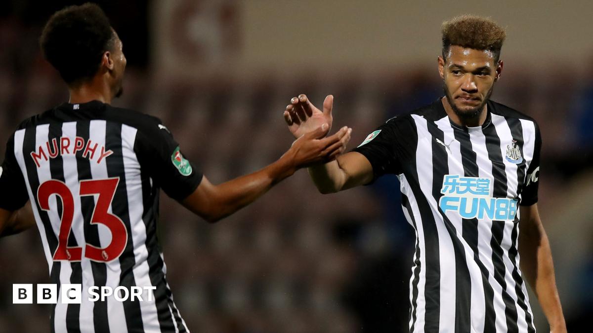 Morecambe 0 7 Newcastle Magpies record biggest ever away victory BBC Sport