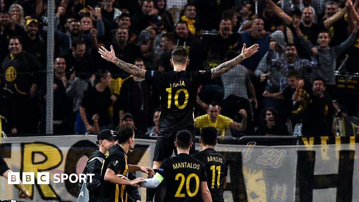 Celtic draw AEK Athens in Champions League third qualifying round - BBC ...