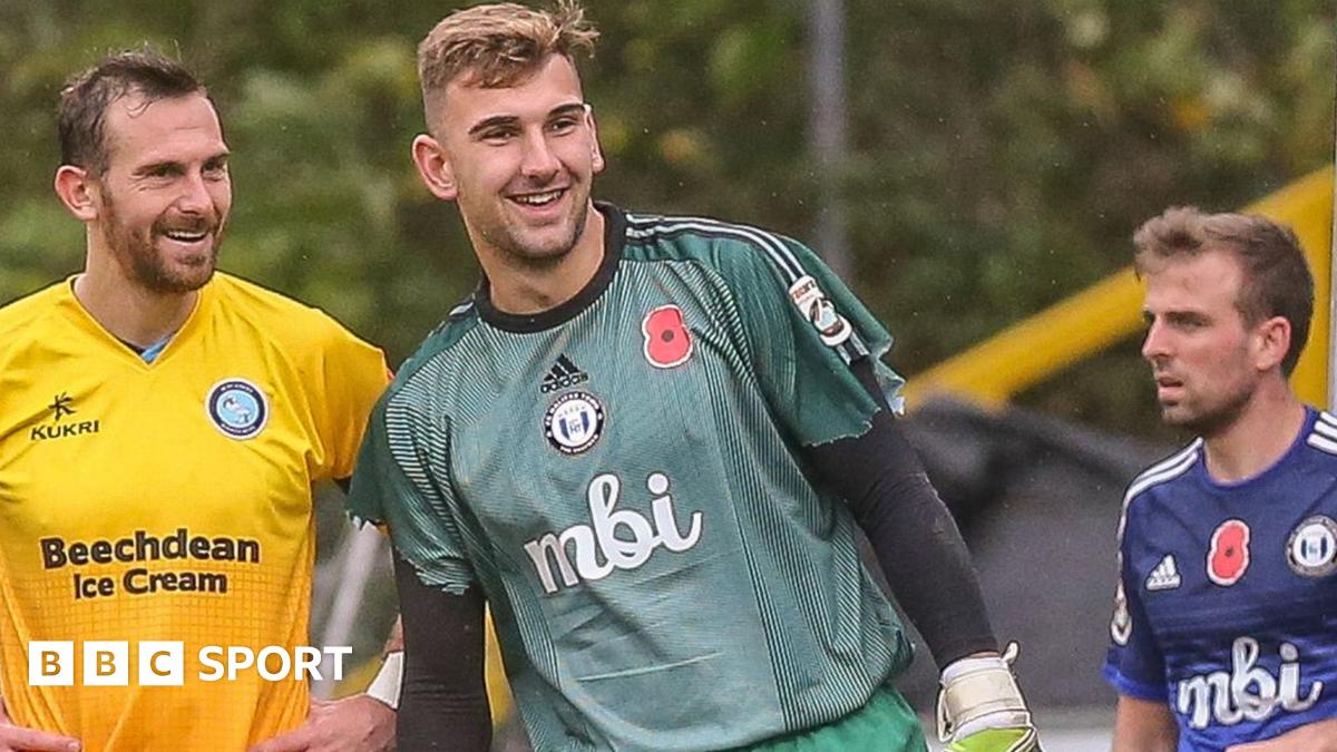 Russell Griffiths: Everton goalkeeper joins Cheltenham Town on loan ...