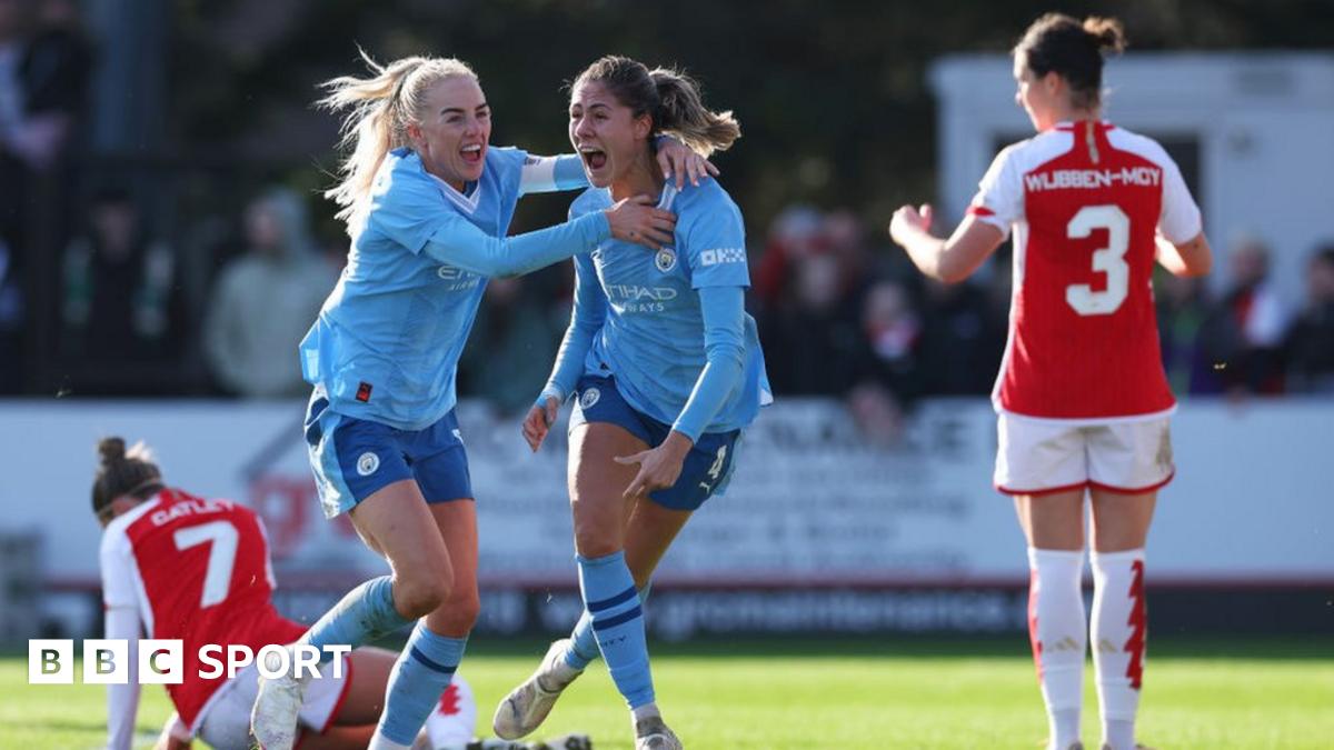 Arsenal 0-1 Man City: Aleixandri goal puts City into FA Cup quarter ...