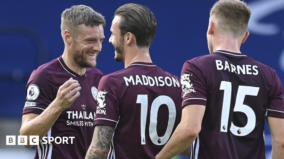 West Brom 0-3 Leicester: Jamie Vardy penalty double helps Leicester see ...