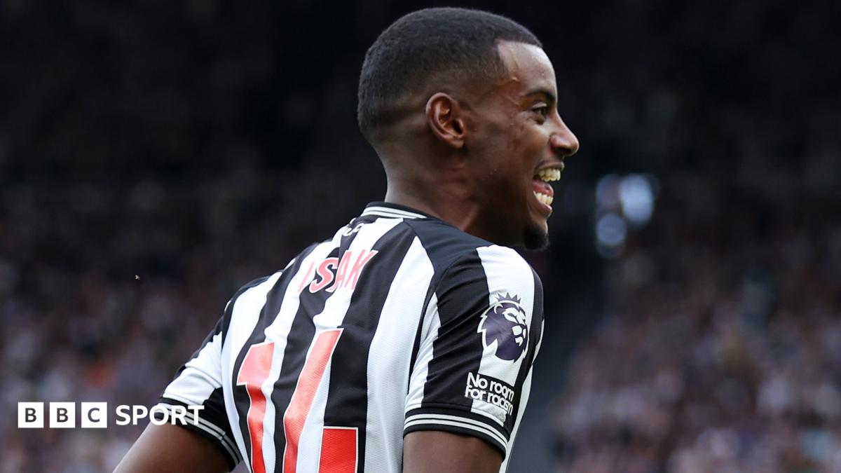 Newcastle United 5-1 Aston Villa: Alexander Isak stars in big Newcastle ...