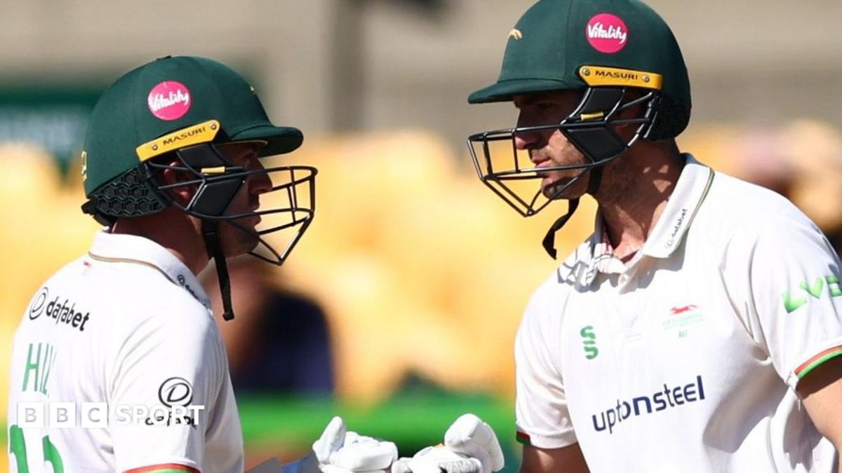 County Championship: Colin Ackermann and Lewis Hill see Leicestershire ...