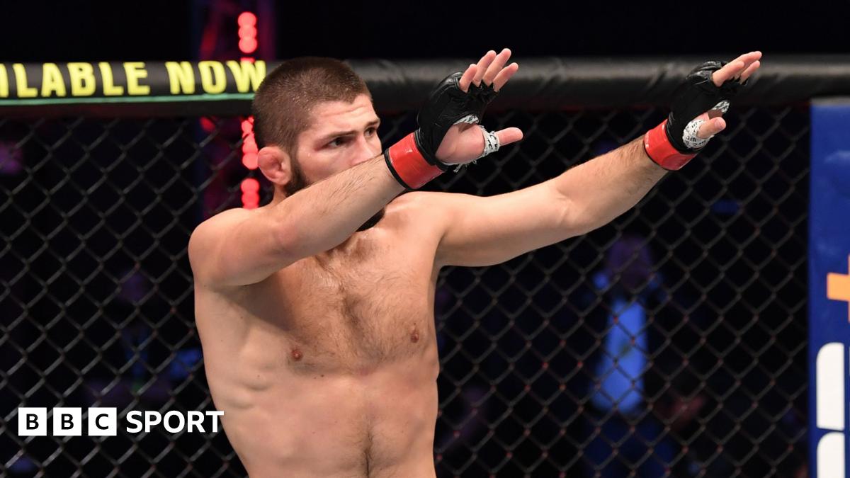 UFC 254 LIVE: Khabib Nurmagomedov v Justin Gaethje in lightweight title ...