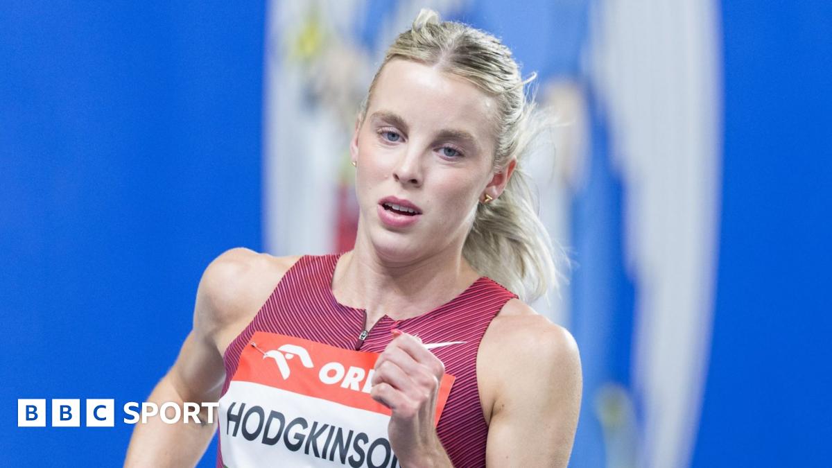 World Indoor Tour: Keely Hodgkinson sets world-leading time in 800m win ...