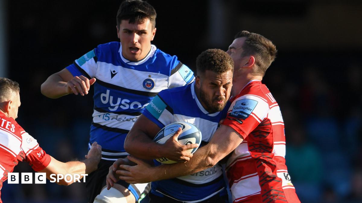 Premiership: Bath 17-21 Gloucester: Visitors hold firm to win West ...
