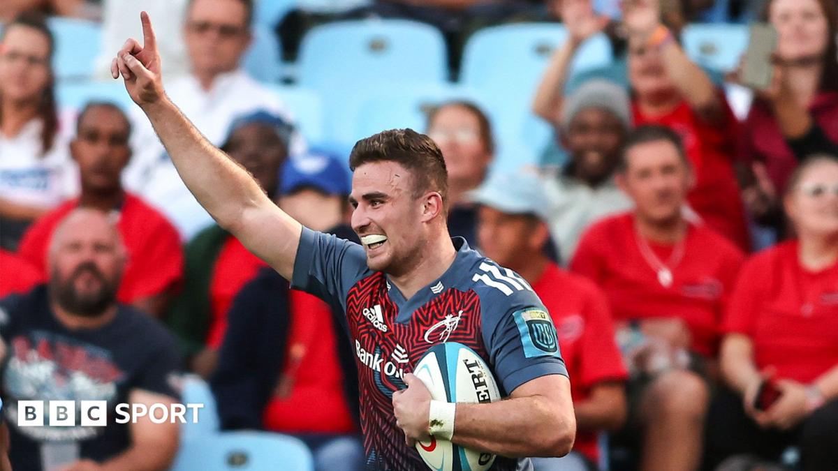 United Rugby Championship: Bulls 22-27 Munster - Four-try visitors win ...