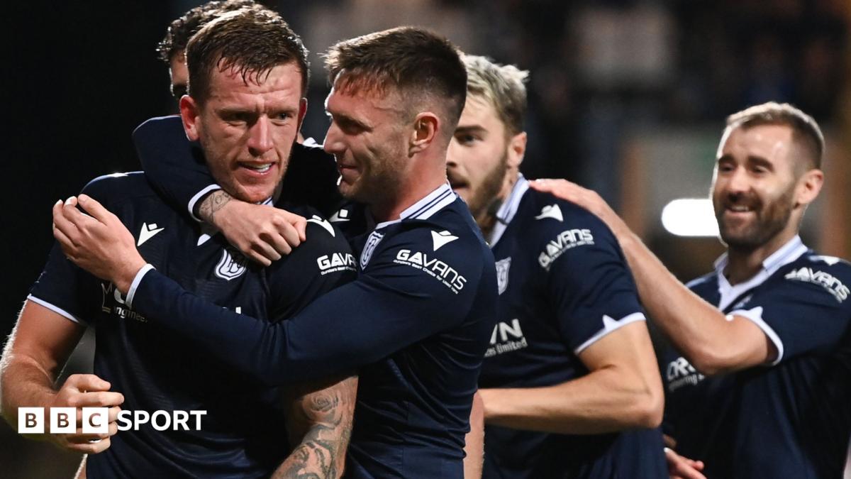 Dundee 3-0 Falkirk: Championship side cruise into League Cup quarter ...