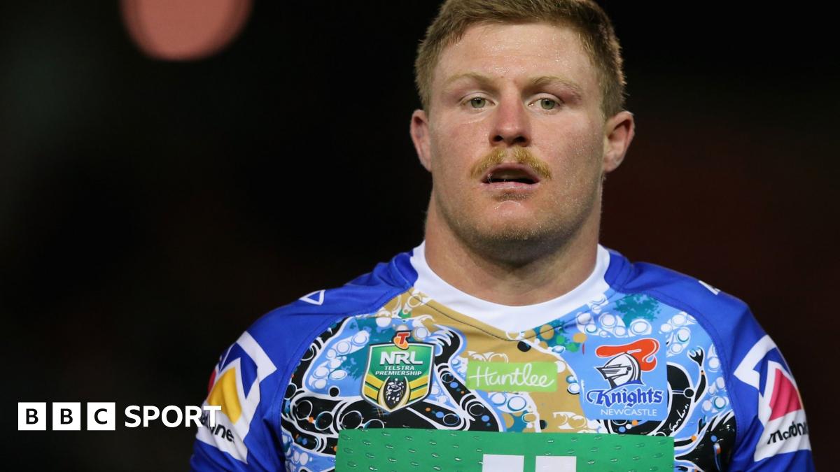 Luke Yates: London Broncos sign Newcastle Knights forward - BBC Sport