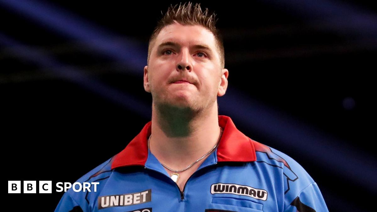 PDC World Darts: Jamie Lewis beats Daryl Gurney 4-3 at World ...