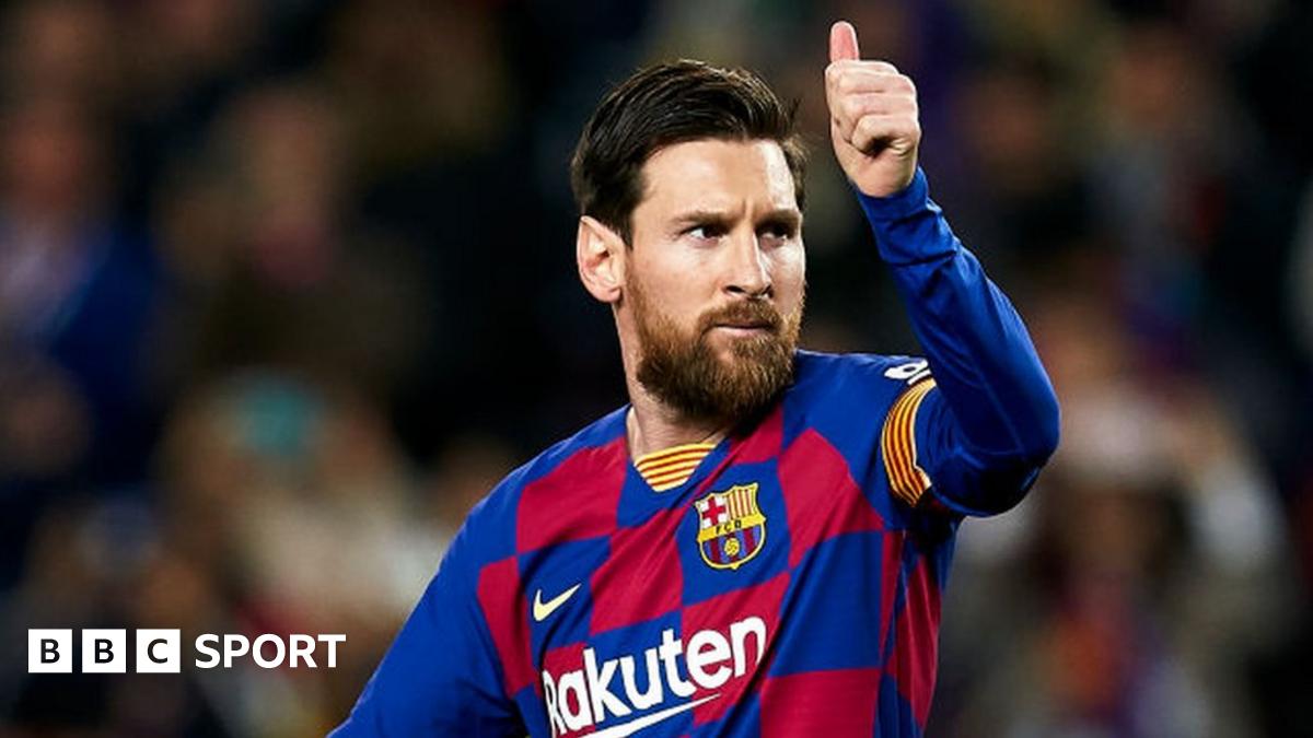 Lionel Messi: Barcelona legend to stay at club - BBC Sport