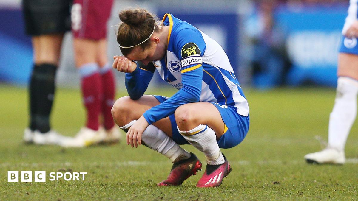 Brighton boss Jens Scheuer watched 6-2 WSL defeat eight times - BBC Sport