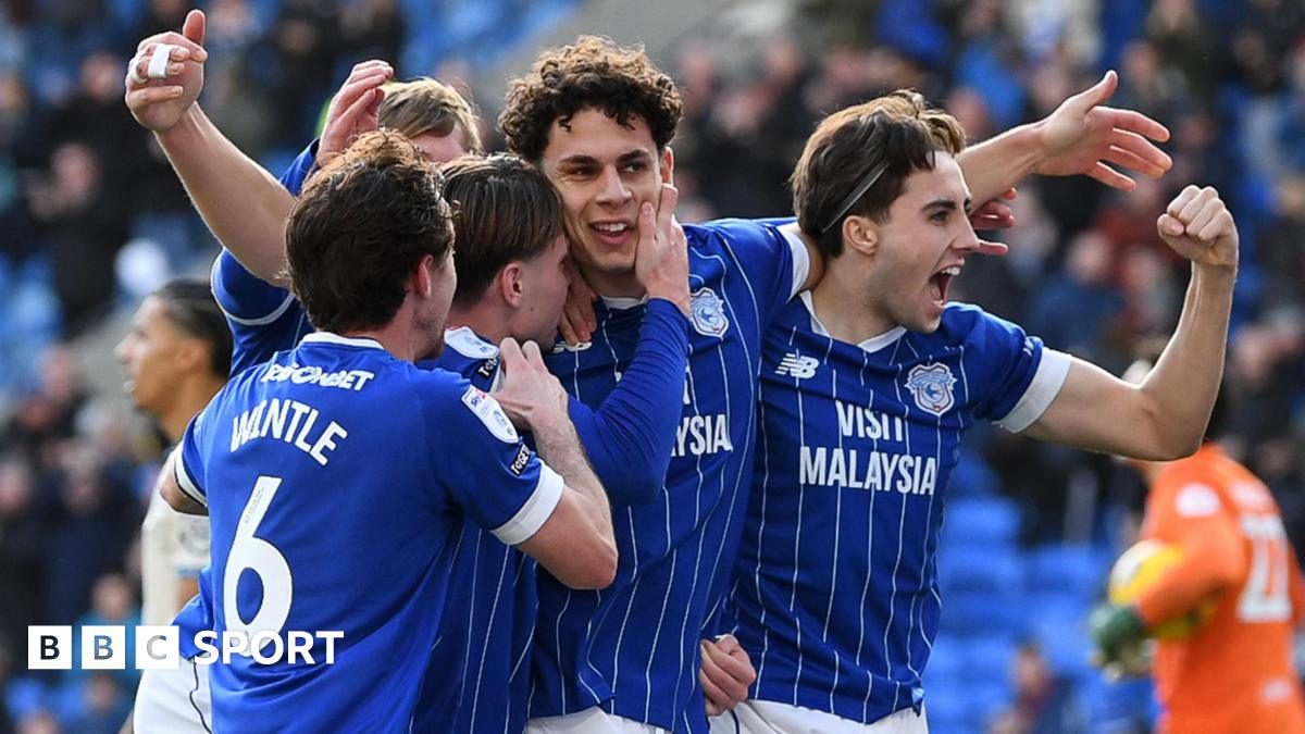 Cardiff City 3-2 Huddersfield Town: Salech double as Bluebirds stay top ...