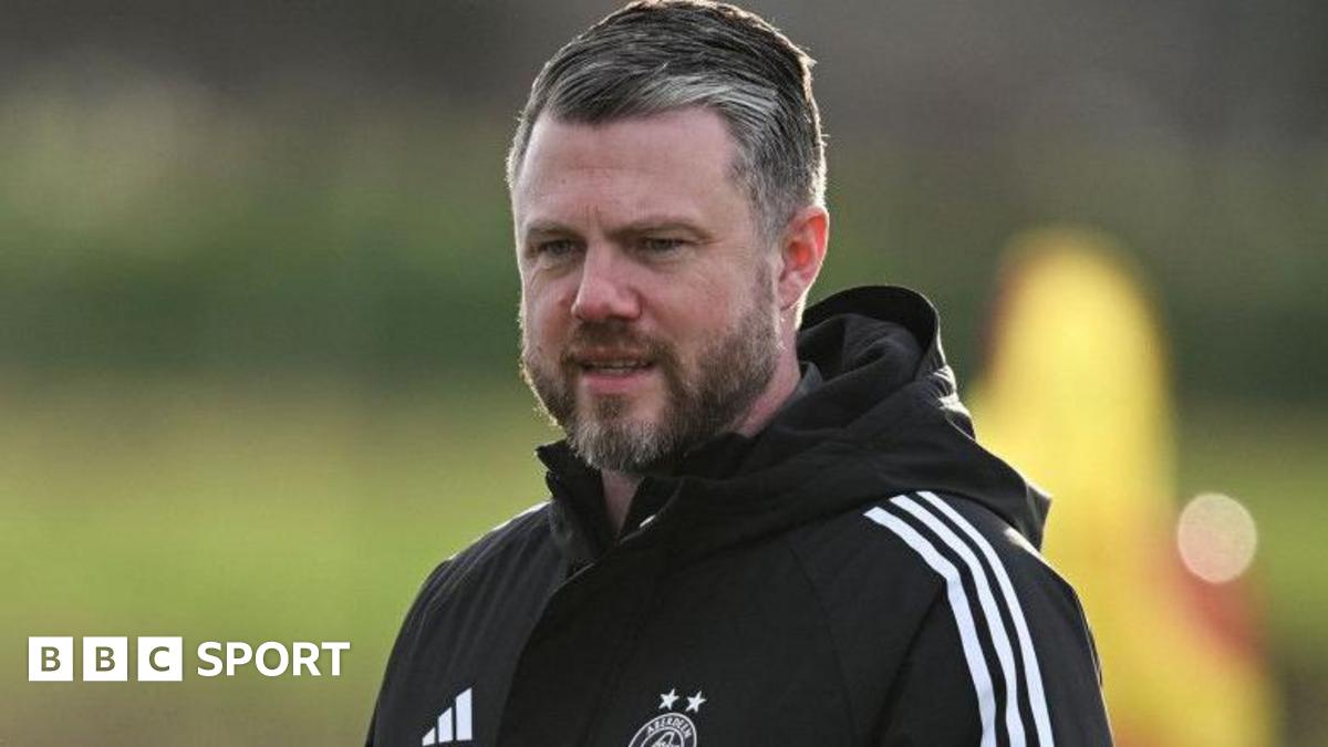 Aberdeen: Thelin on Rubezic, 'strong belief' & keeping calm - BBC Sport