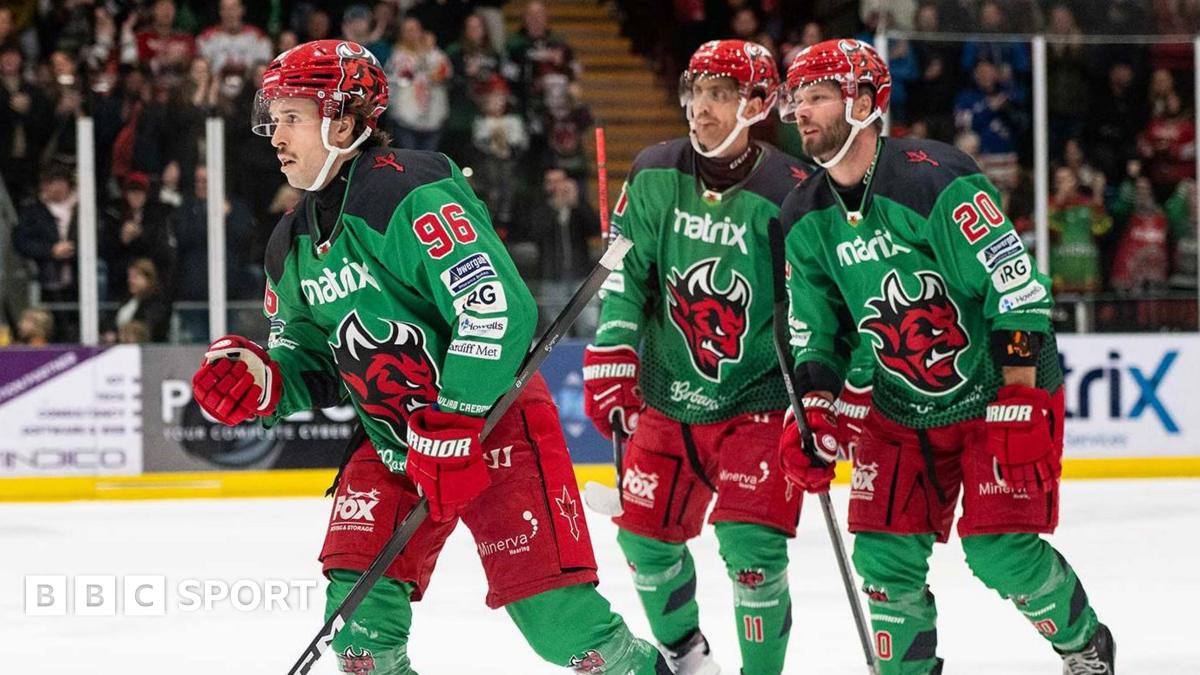 Cardiff Devils 7-1 Guildford Flames: Cole Sandford nets hat-trick - BBC ...