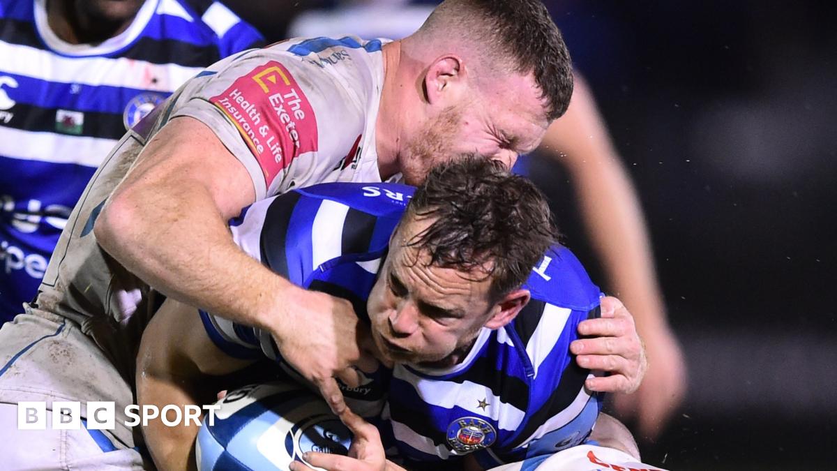 Premiership: Bath 13-10 Exeter Chiefs - Rhys Priestland gives Bath ...