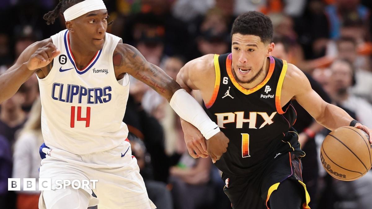 NBA play-offs: Devin Booker leads Phoenix Suns fightback against LA Clippers to level series ...