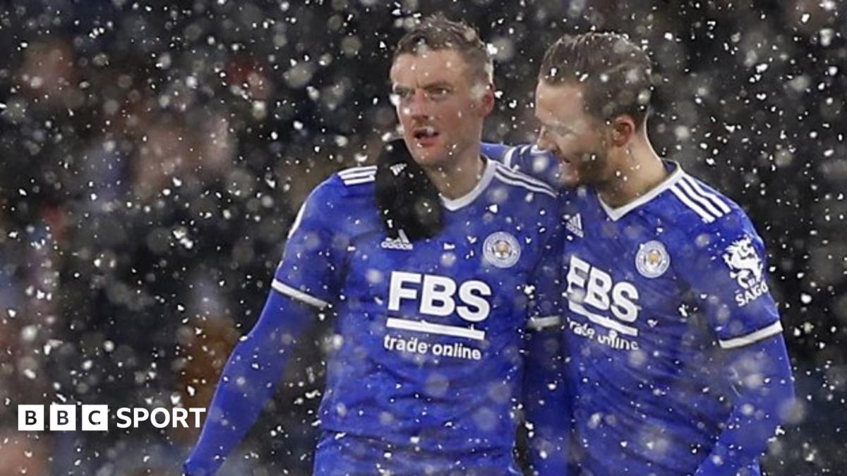 Leicester 4-2 Watford: Jamie Vardy scores two on Claudio Ranieri's ...