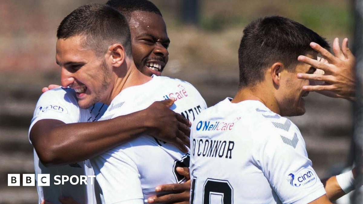 Cove Rangers 1-2 Ayr United: Visitors go top of Championship - BBC Sport