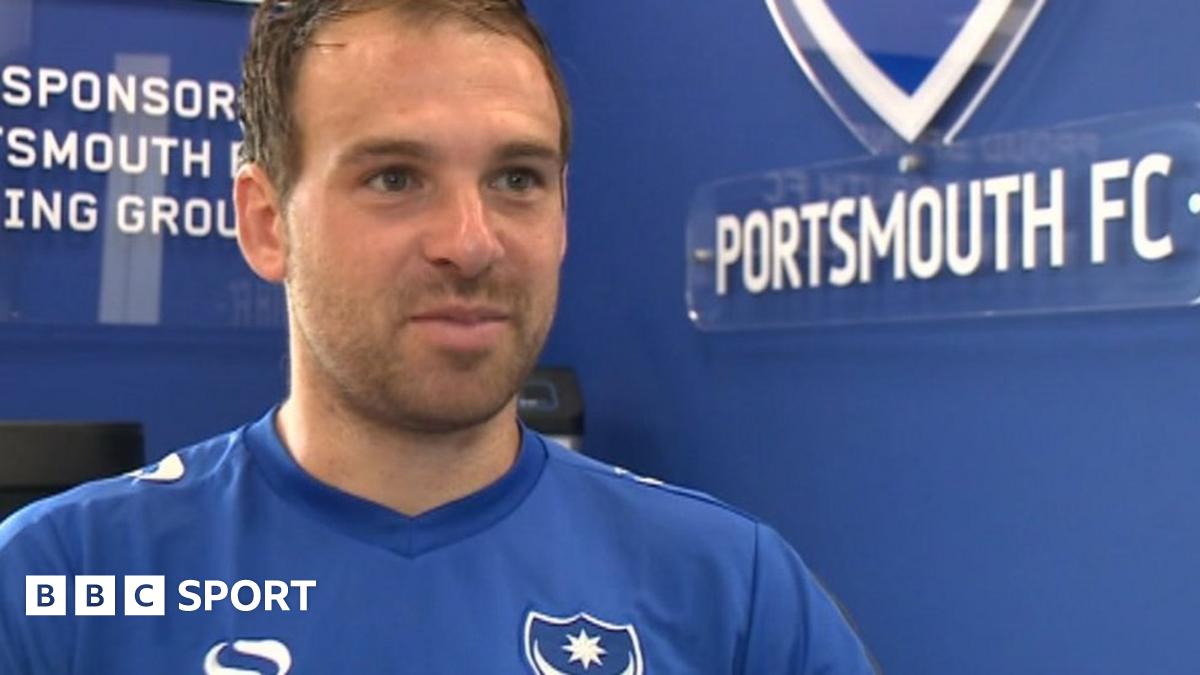 Brett Pitman: Portsmouth's new club captain reveals tips from Eddie ...