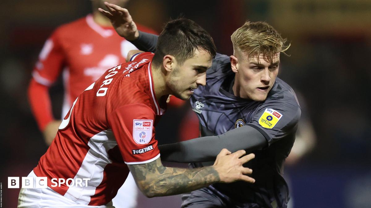 Crewe Alexandra 1-2 Newport County: Late Offrande Zanzala goal seals ...